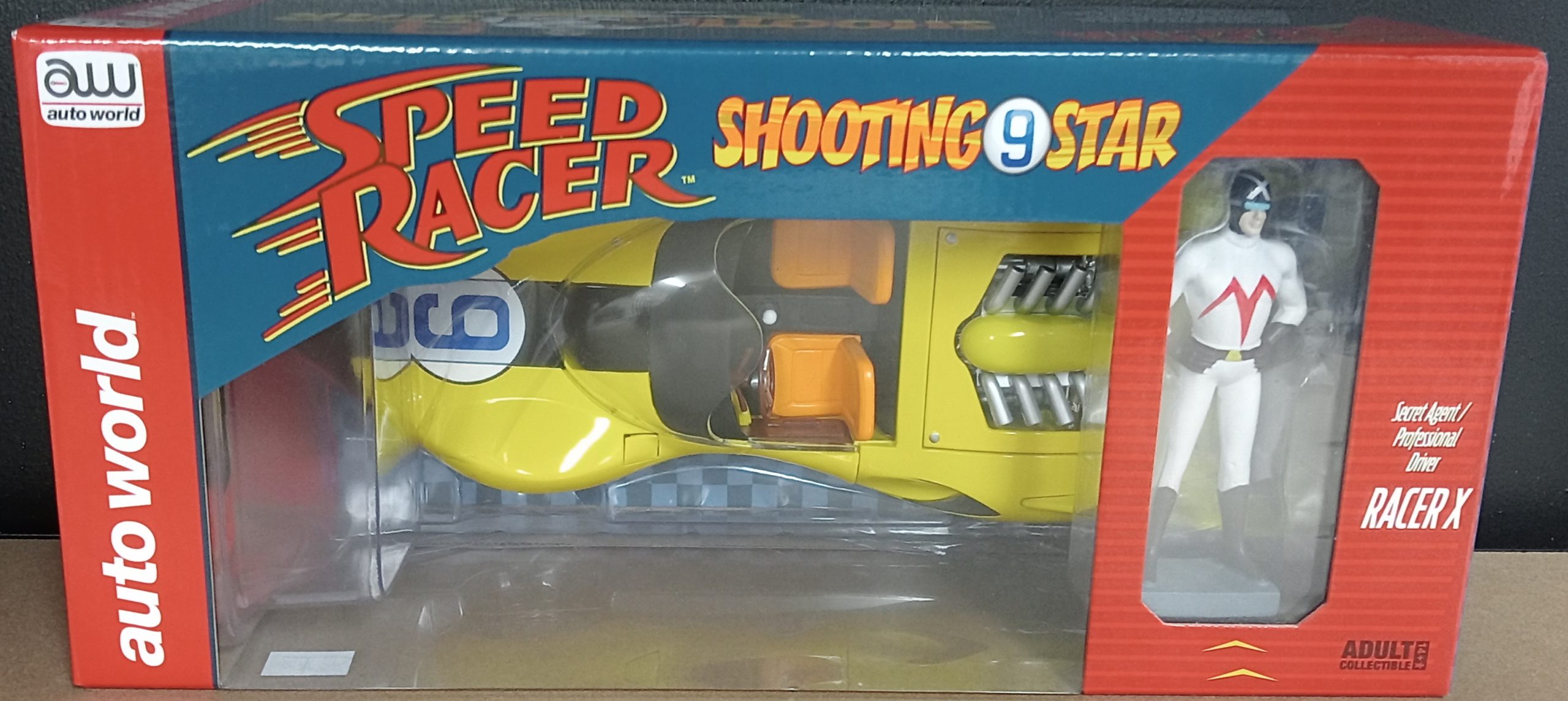 Shooting Star With Racer X Figurine [speed racer] – The Toy Collector